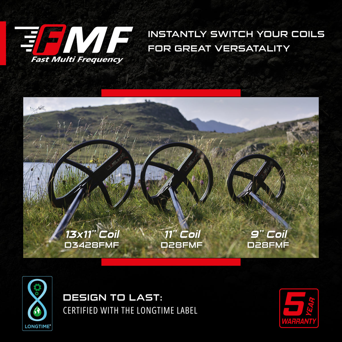 XP 34x28cm (13x11 inch) FMF COIL with COVER AND LOWER STEM – Aquaterra ...